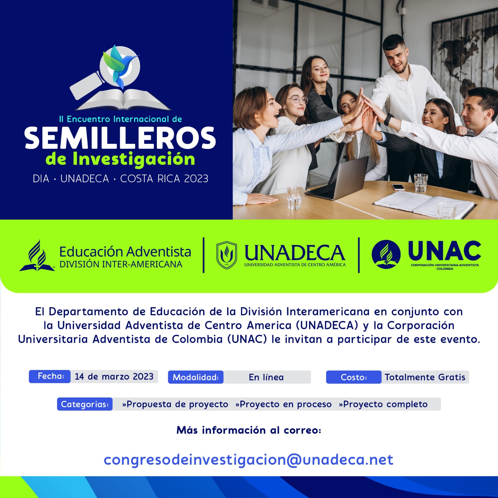 II Encuentro Internacional de Semilleros de Investigación – Centro de Investigación